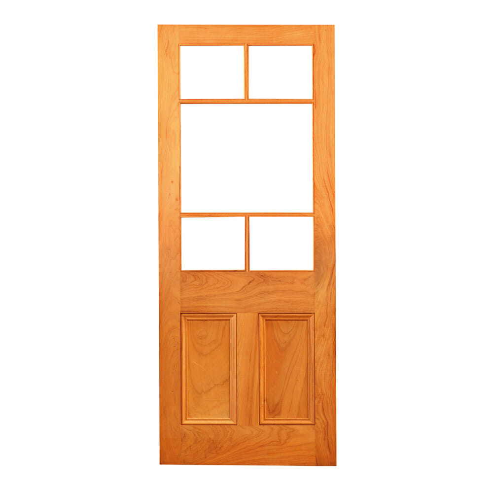 2 Panel Hopscotch Timber Door | Colonial Warehouse
